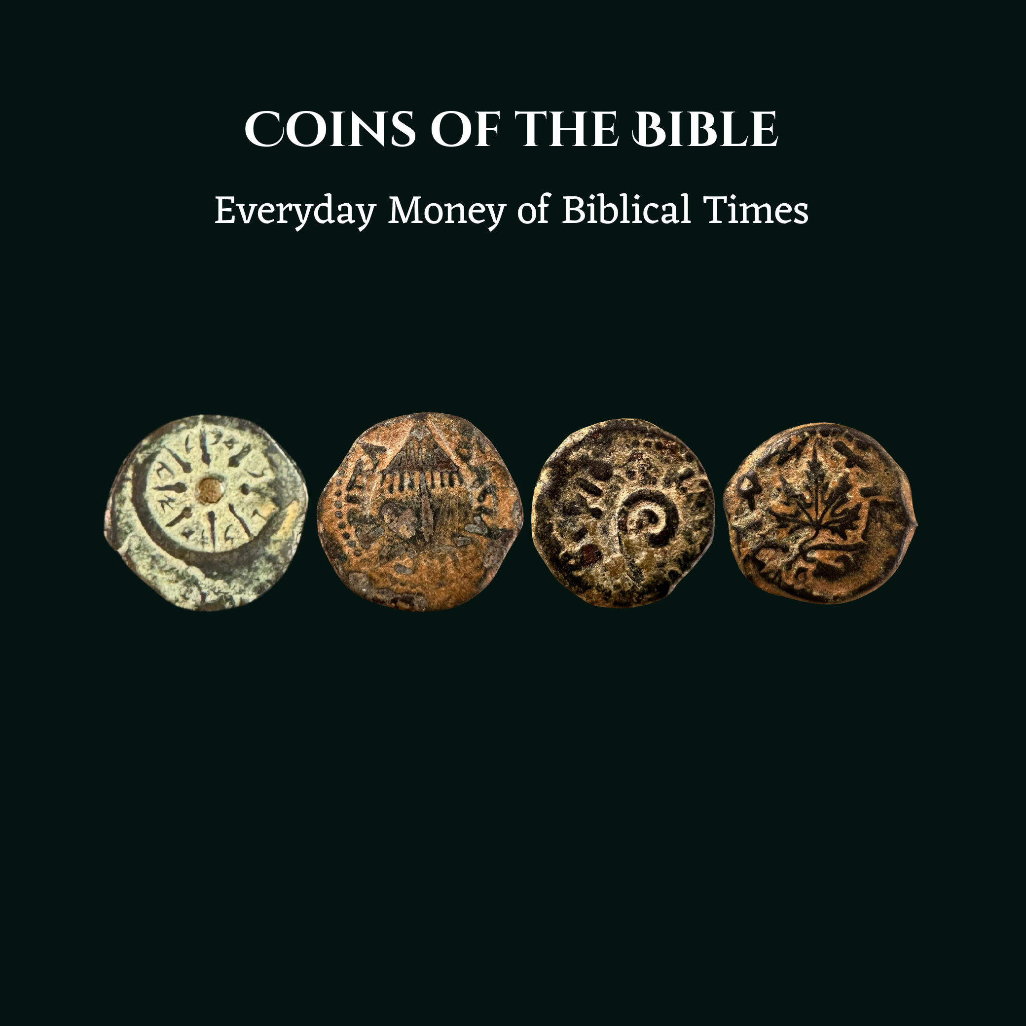 Coins of the Bible – Authentic Four-Coin Set | Ancient Biblical Bronze ...