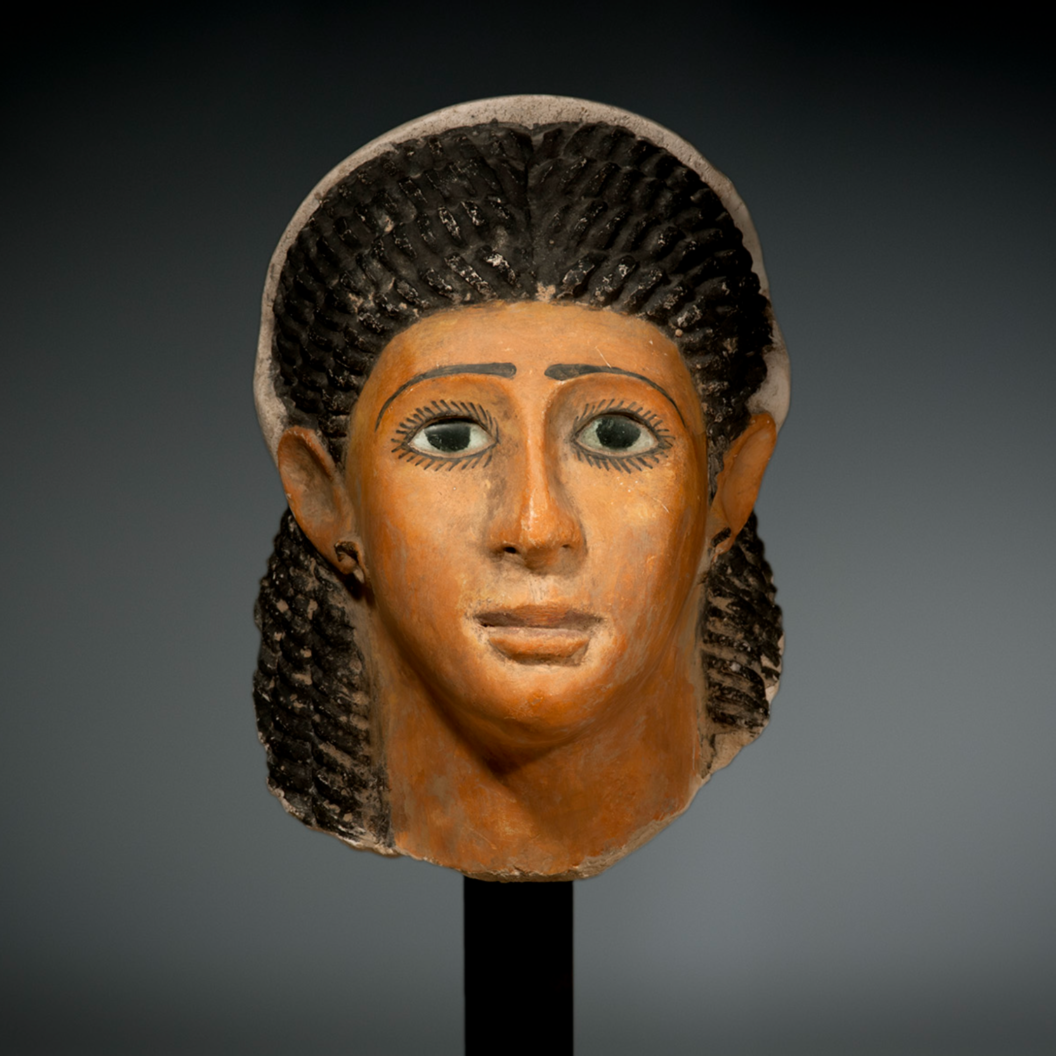 Ptolemaic Egyptian Gypsum Mask of a Young Woman | 305–30 B.C.E ...