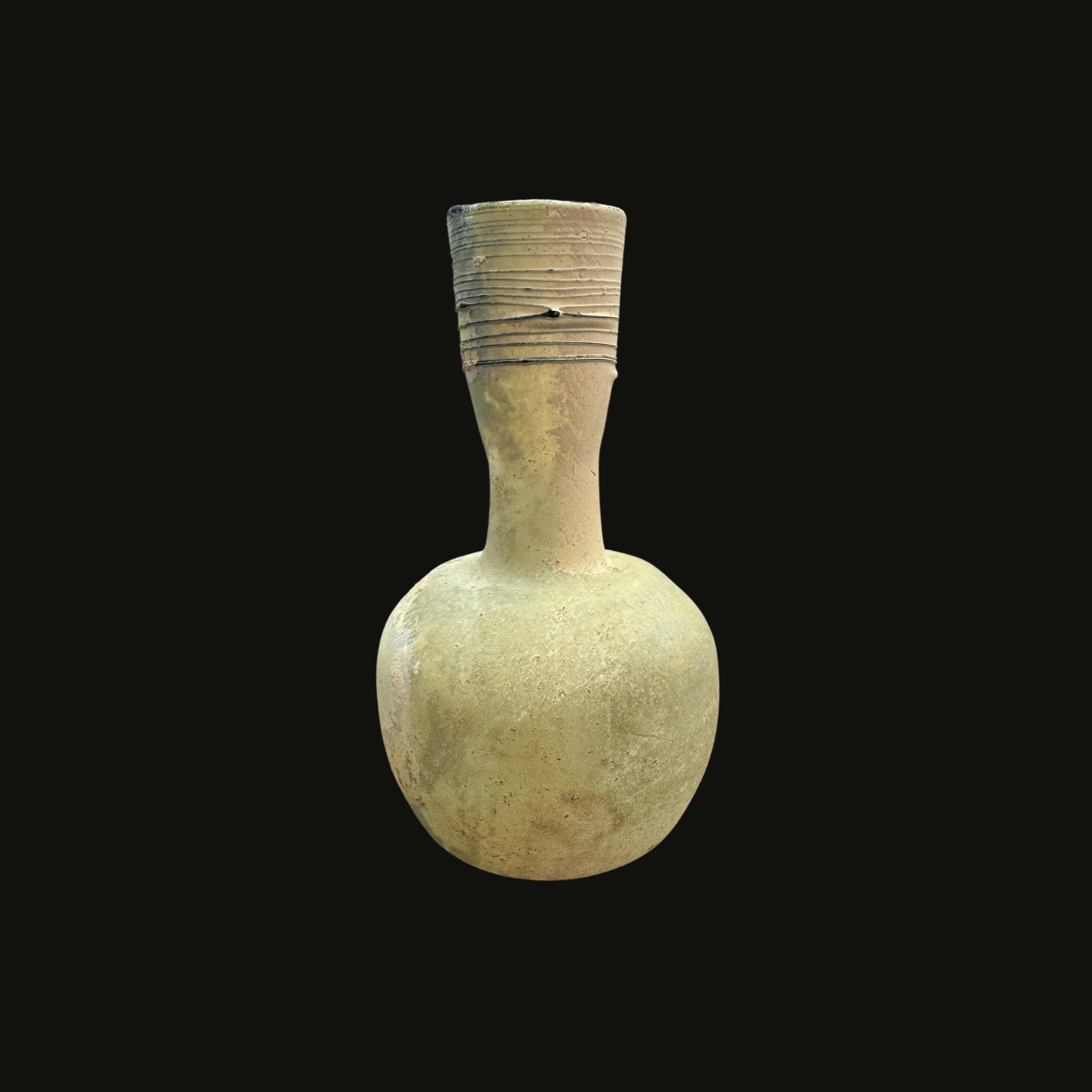 Ancient Roman Anointing Oil Bottle - Ubeidiya Biblical Artifact ...