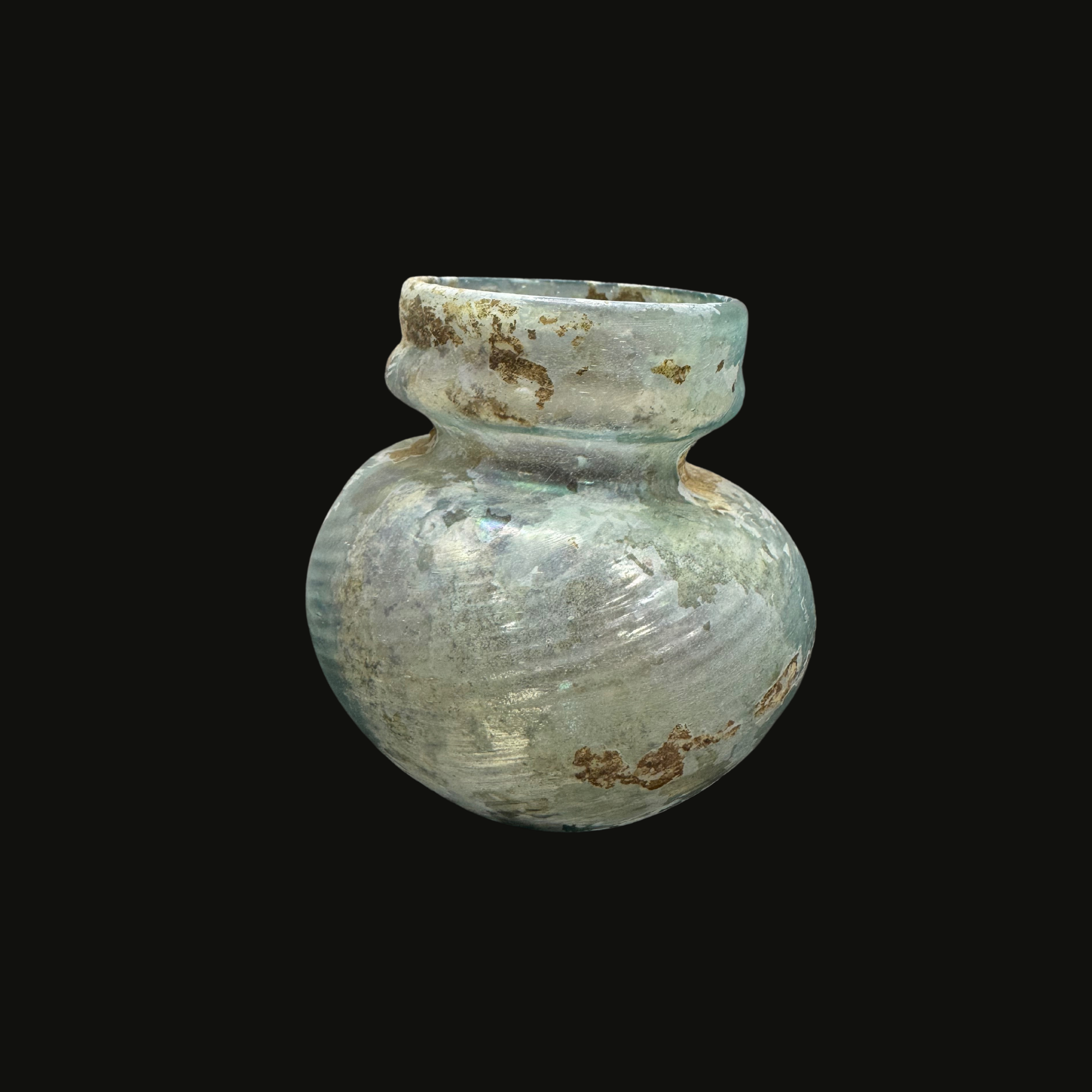 Ancient Roman Glass Jar - 1st Century Jerusalem Artifact – Ancient Levant